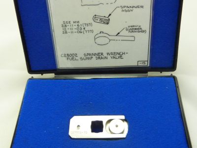 Wrench Fuel Sump Drain Tool - C28002-9 | Aircraft Tool Hire Ltd